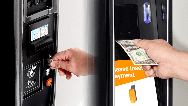 USI's Evoke Combo 5 Outdoor Vending Machine