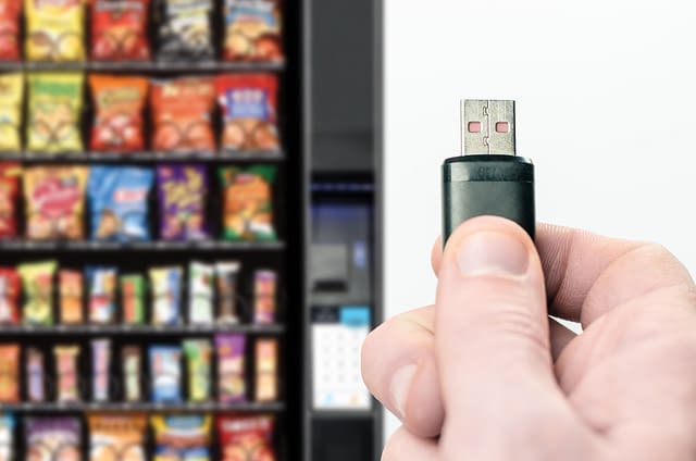 USI's Evoke Combo 5 Outdoor Vending Machine