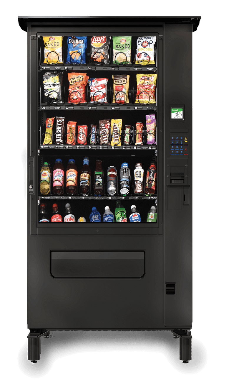 USI's Evoke Combo 5 Outdoor Vending Machine