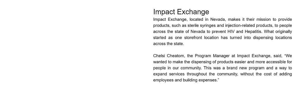 Needle Exchange Vending Machines | 24-Hour Needle Vending Machine