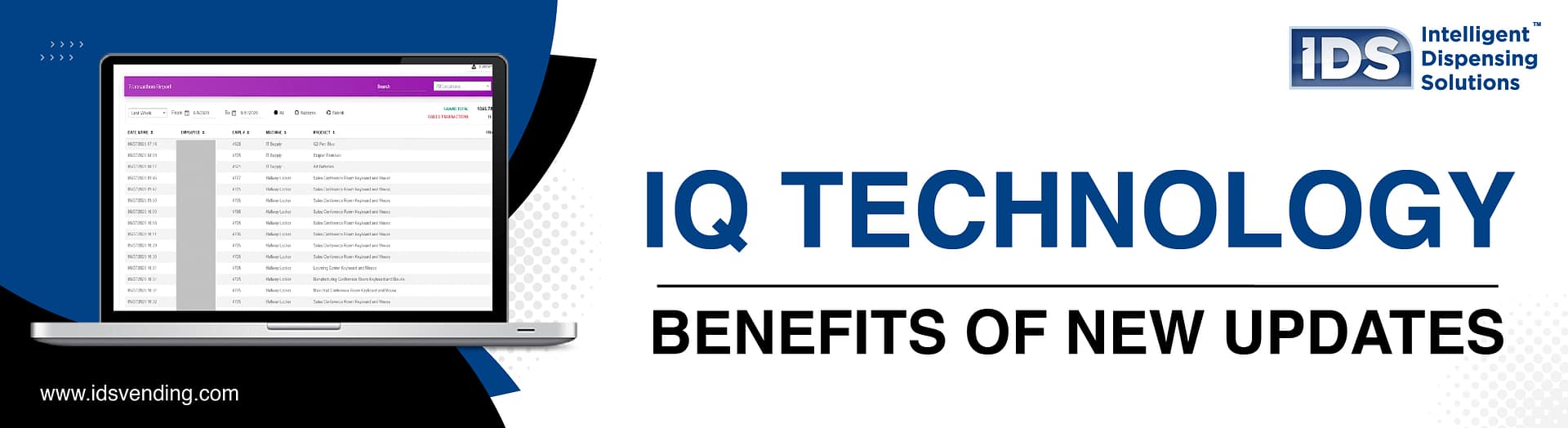 5 iQ Technology Innovative Vending Solutions | IDS