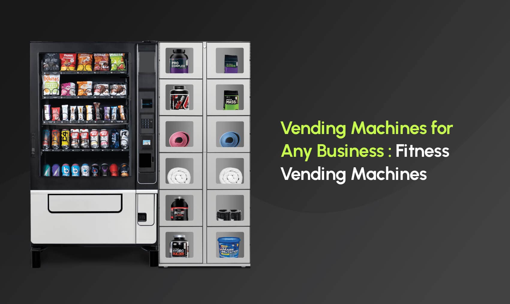 A Fitness Vending Machine for Your Business | Vending.com