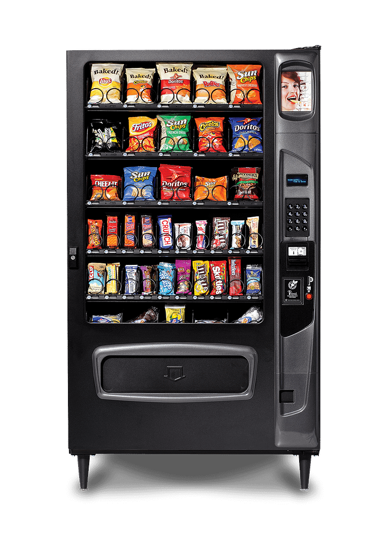 Large Capacity Snack Vending Machine - 40 Options