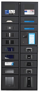 Stand Alone Lockers with Power Outlets | Remote Control Lockers
