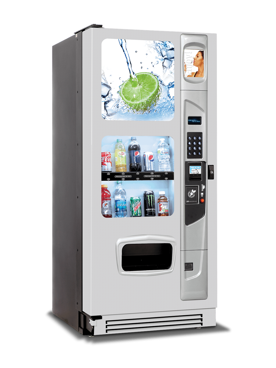 Evoke Series 10 Selection Drink Vending Machine - USelectIt Vending