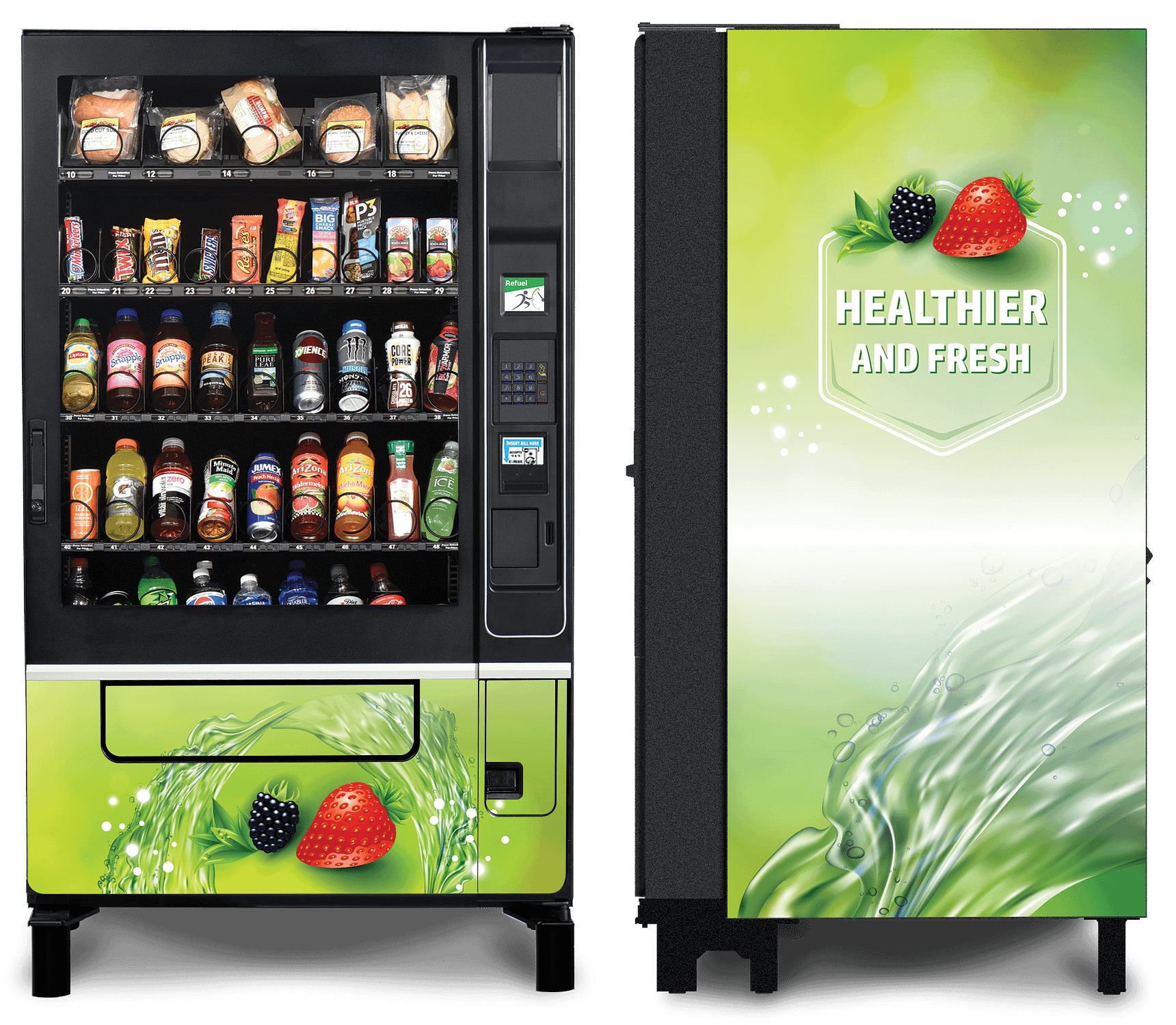 Custom Personalized Vending Machine Graphics Wraps