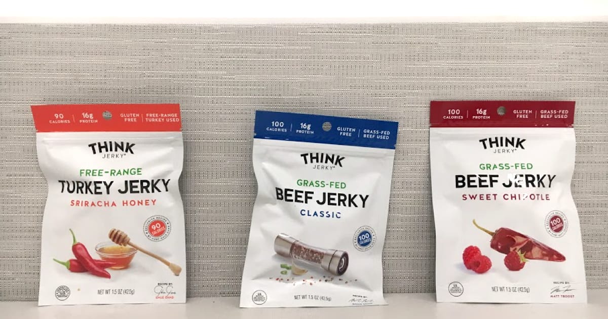 New Product Alert: Think Jerky, A High Protein Snack You'll Love